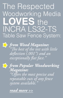 INCRA TOOLS :: Precision Fences :: Table Saw Fences